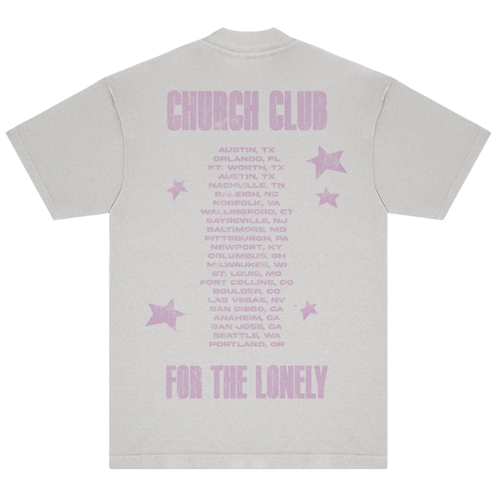 Church Club Tour Tee – Nessa Barrett