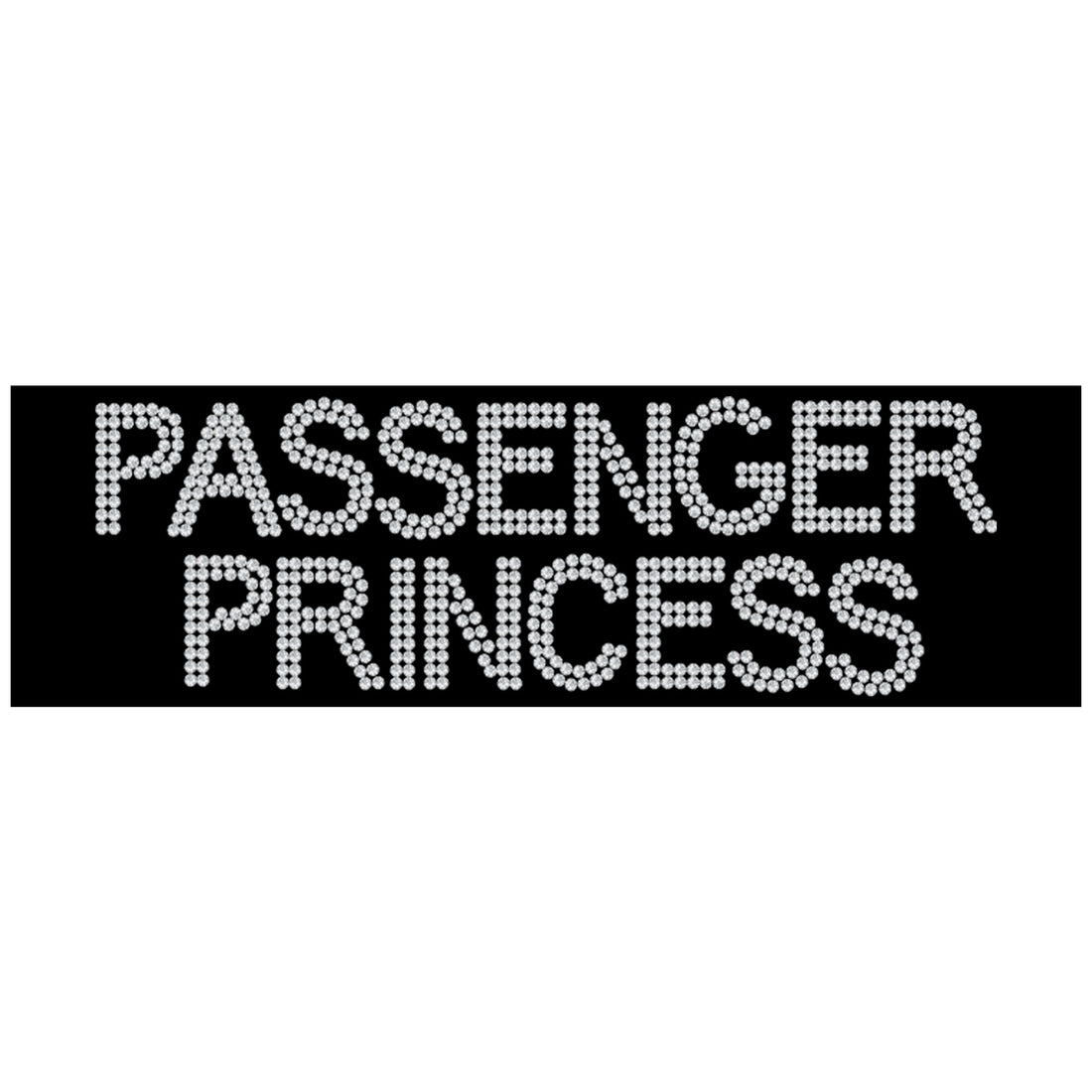 Passenger Princess Rhinestone Bumper Sticker – Nessa Barrett